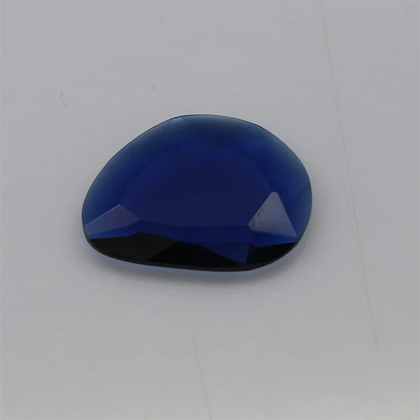 Sky Blue Crystal Glass Stone 17*23mm Big Size Crystal Aquamarine Glass ...