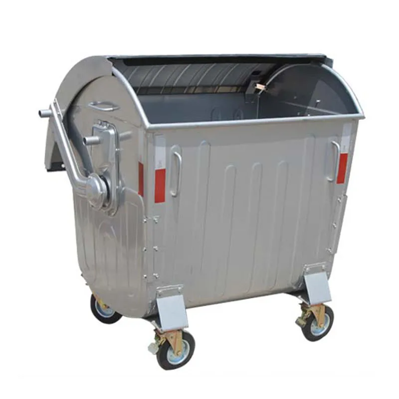 Durable 1100L Waste Management Trolley - Sustainable & Stocked