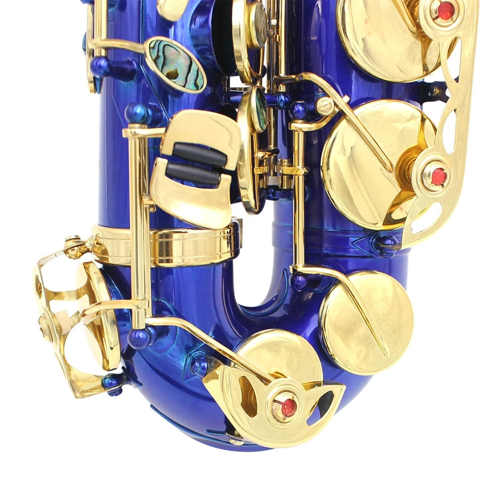 Sassofono Blu - High Quality Blue Color Alto Saxophone