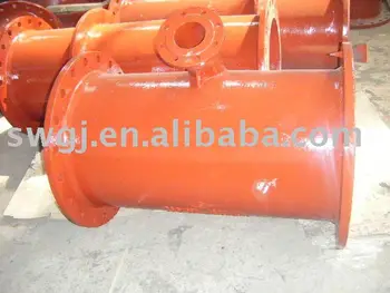 Di All Flanged Reducing Tee With Level Invert Falnge - Buy Reducing Tee ...