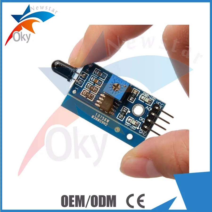 Ir Flame Detection Sensor Module Temperature Module - Buy Ir Sensor ...