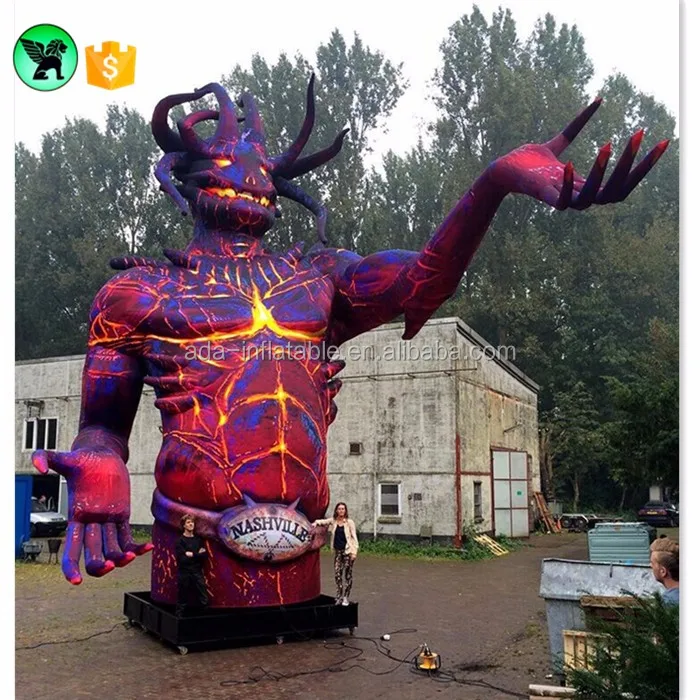 8m High Event Stage Decoration Giant Skeleton Inflatable Monster Demon ...
