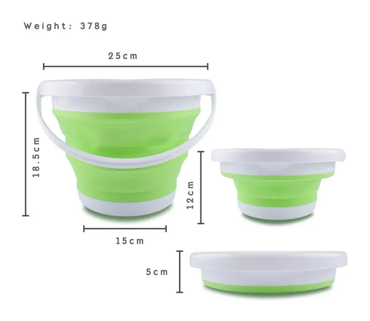 Outdoor Flexible Plastic Silicone Rubber Collapsible Water Folding ...