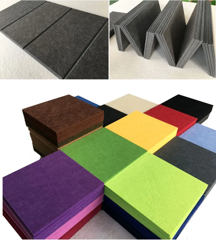 Wool Polyester Blended Felt For Industry Construction Sound Proof Felt ...