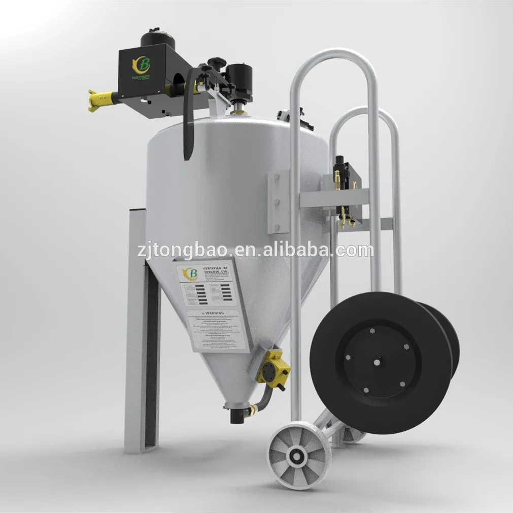 Db150/db225/db500/db800 Mobile Portable Dustfree Blasting Pot/machine ...