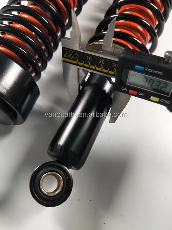 BAJAJ BOXER CT100 Motorcycle Rear Shock Absorber - Durable Steel & Aluminum