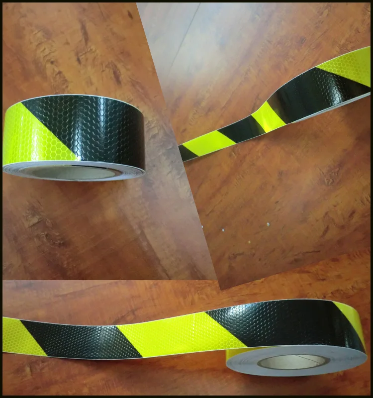 High Visibility Reflective Barricade Tape for Safety