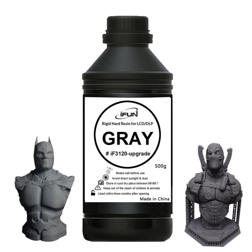 2019 Ifun Liquid Photopolymer Uv Resin 405nm Lcd Upgrade Resin Gray For ...