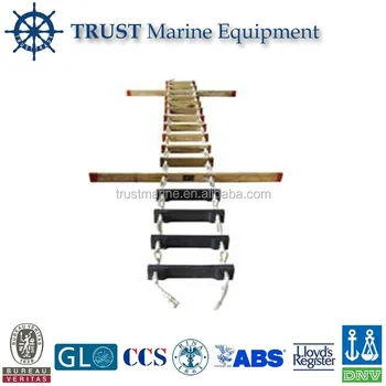 Solas Marine Wooden Pilot Ladder - Buy Rope Ladder,Pilot Ladder,Wooden ...