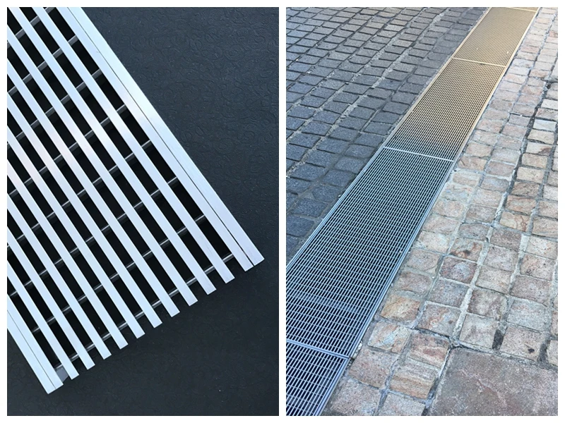 Stainless Steel Trench Drain Grates for Efficient Drainage