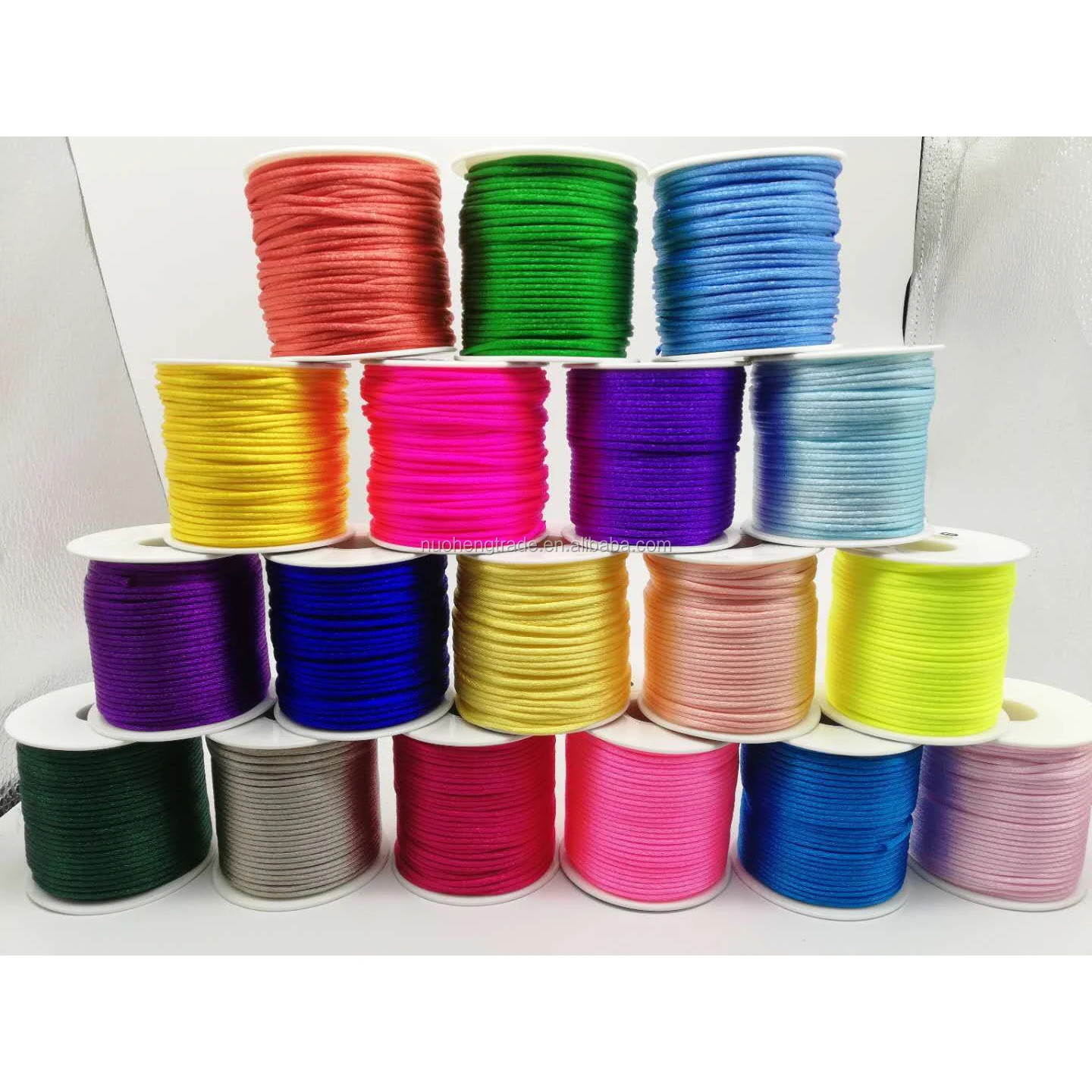 1mm Waxed Nylon Cord String Thread Rope DIY Jewelry Accessories 160M ...