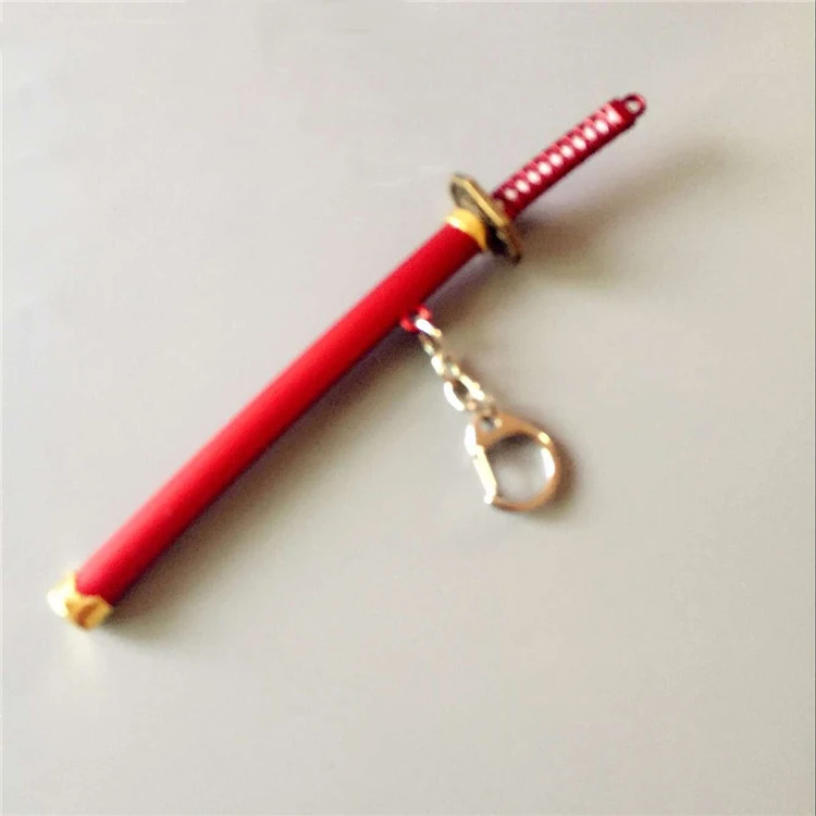 Japanese Ninja Samurai Sword Game Model Keyring Unisex Key Chain With ...