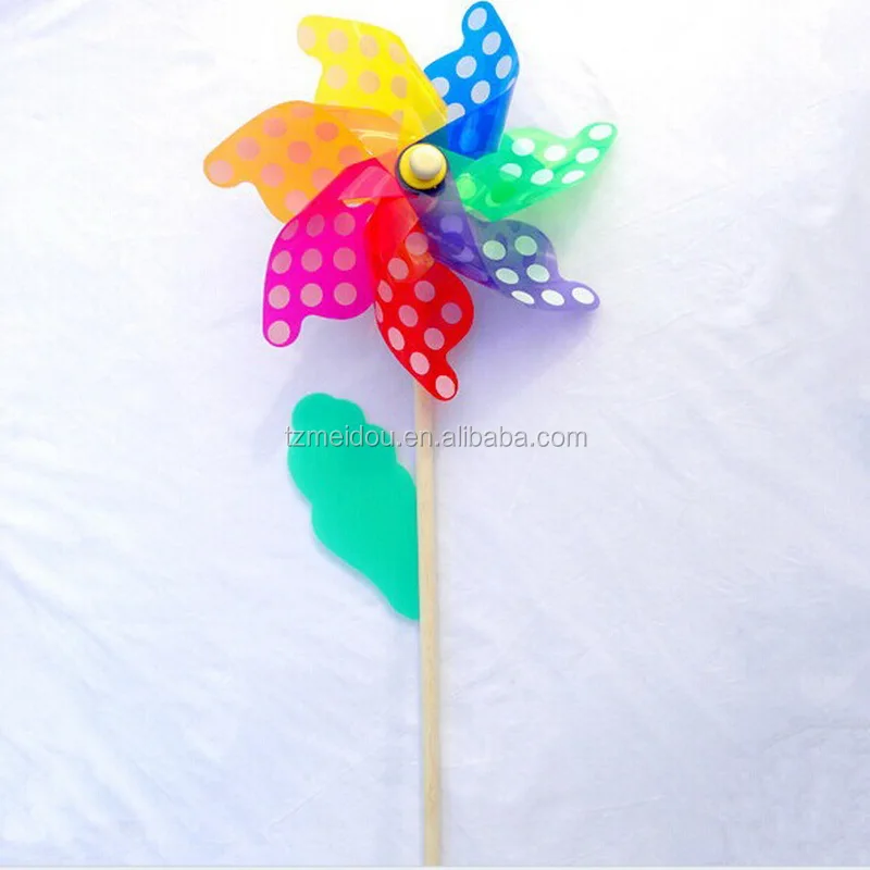 High Quality Of Beatiful Transparent Plastic Windmill In Good Sales ...