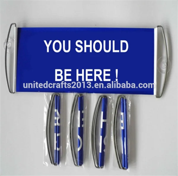Custom Printed Retractable Hand Held Scrolling Rolling Banner - Buy ...