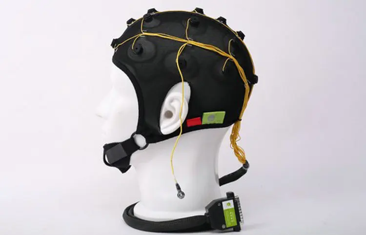 Neurofeedback EEG Electrode Cap Ag/AgclESDセンサーカスタマイズチャンネルニューロモニタリング ...