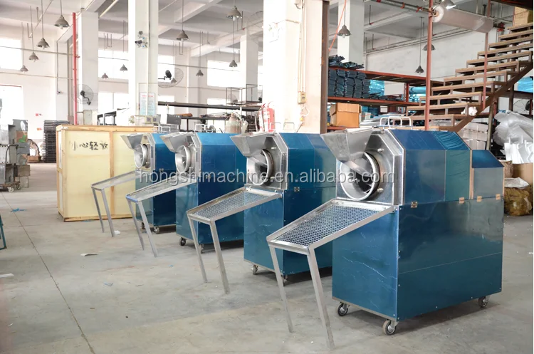 Factory Sale Stainless Steel Corn Roasting Machine Peanut Roaster ...
