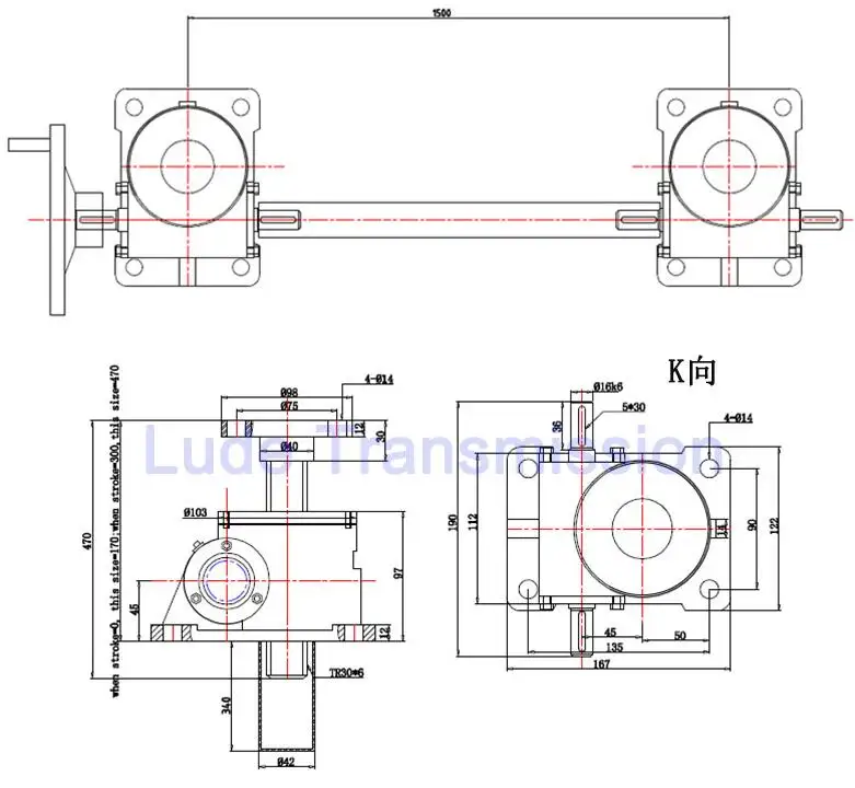 Hand Wheel Screw Jack - Manual Lifting Power Transmission