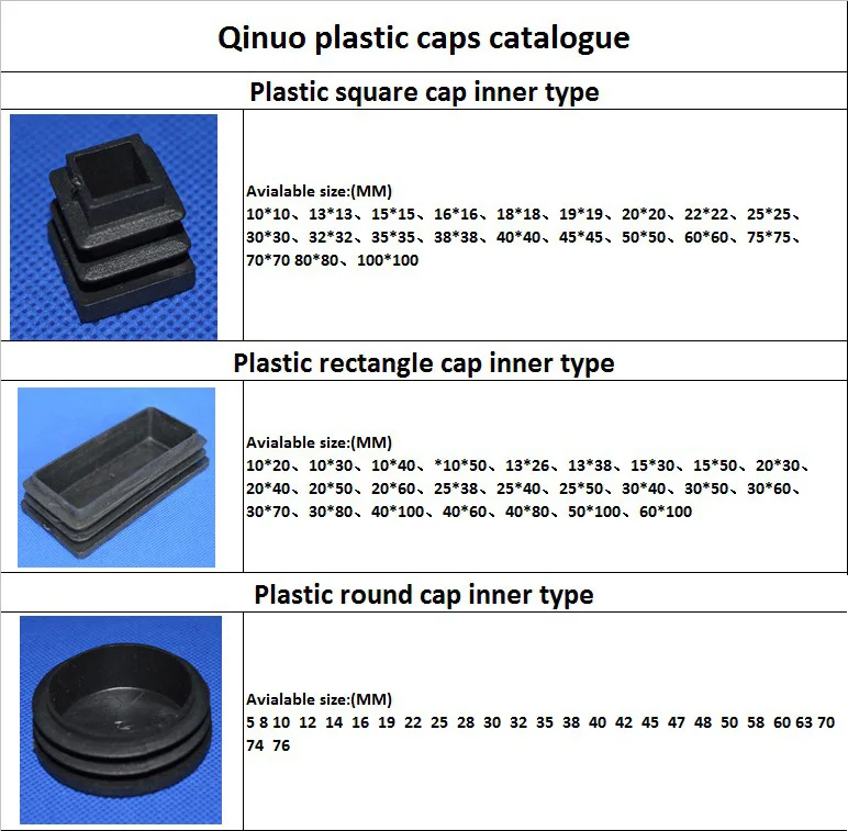 38mm Round Pipe Plastic Blanking Plug - Durable & Versatile