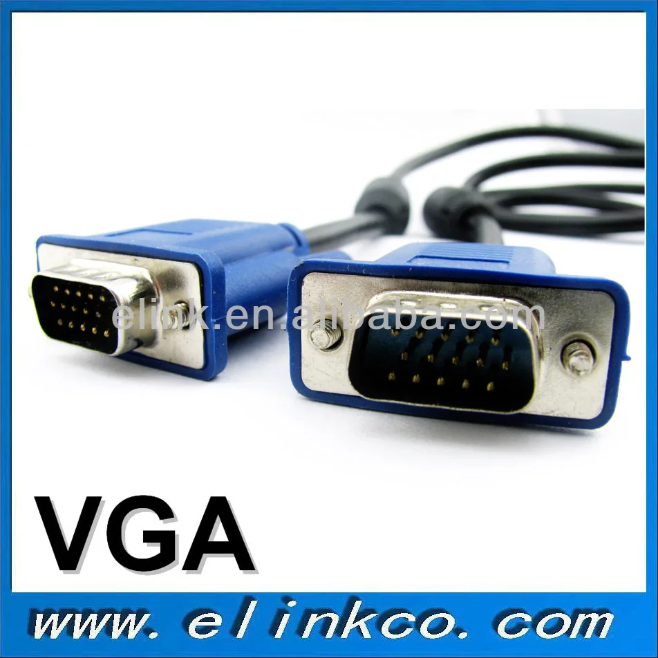 Full 15pin Vga Gold Plated Vga Cable Specification Vga Cable Male To ...