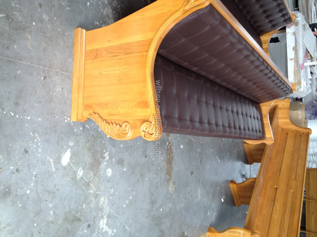 Ch-c05,Solid Oak Wood Church High Priest And Pastor Chairs - Buy Padded ...