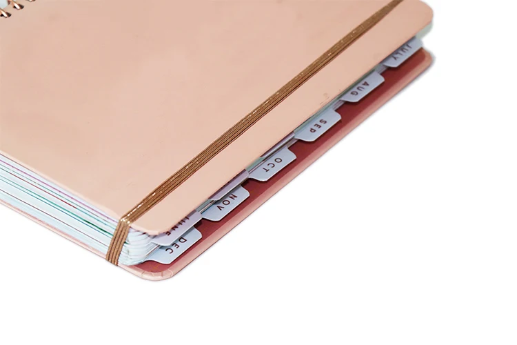 Custom College Ruled Spiral Notebook Planner - 365 Pages