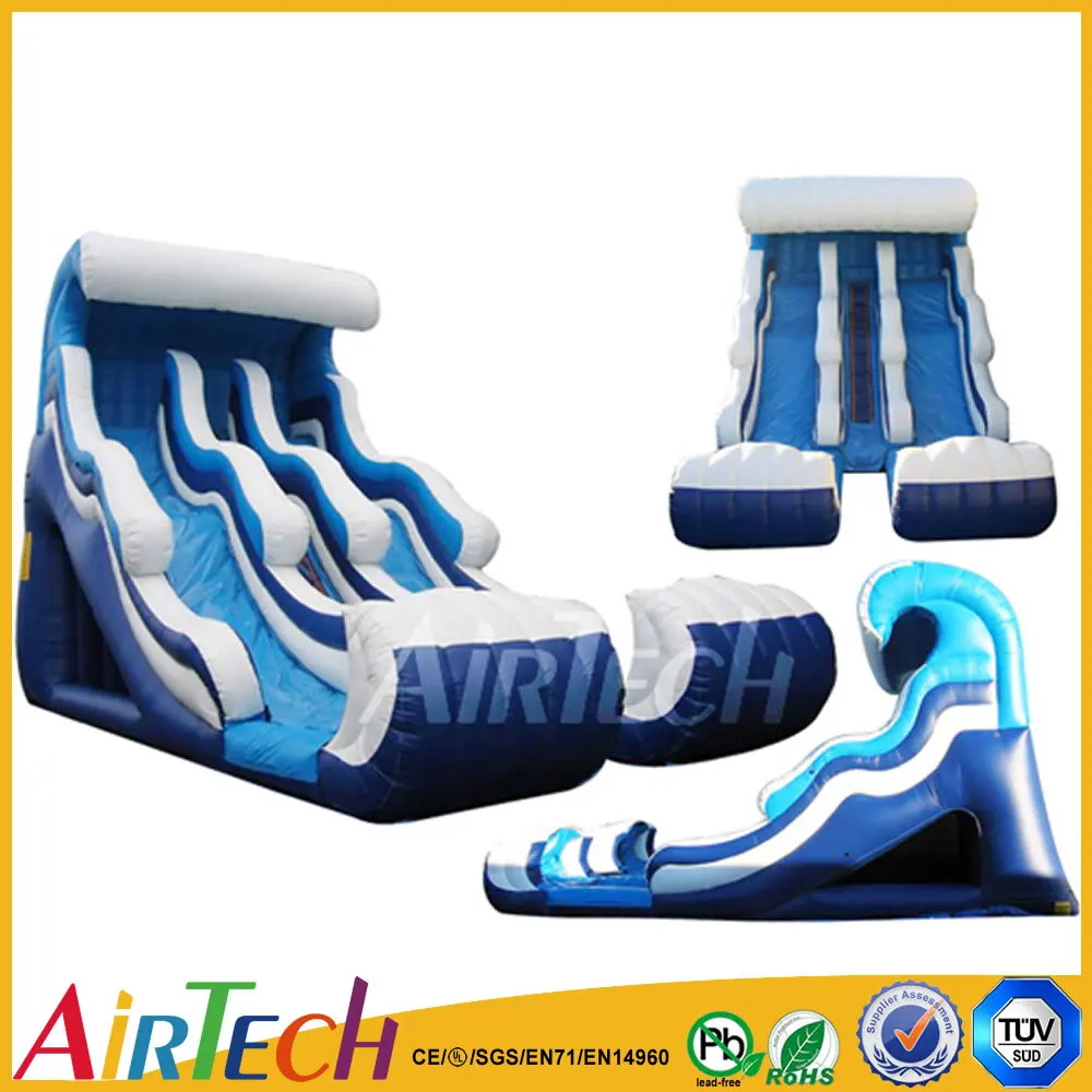 New Design Bounce Round Inflatable Water Slide Parts Intex Slide Water ...
