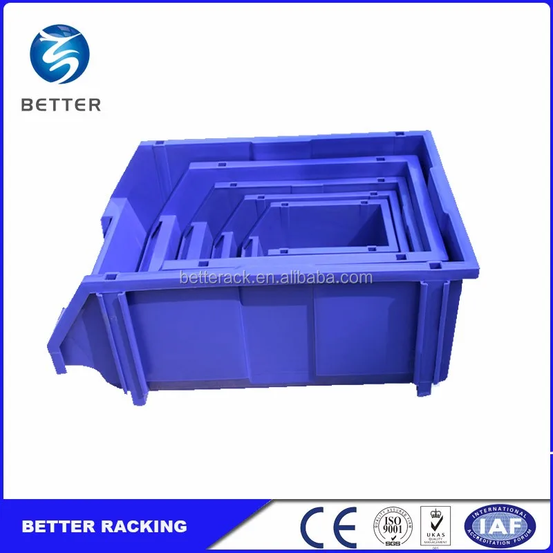 Cheap Industrial Warehouse Storage Plastic Stacking Bin - Buy Stacking ...
