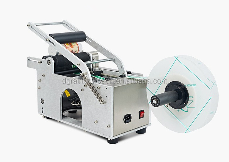 Semi-automatic Small Plastic Tube Lip Balm Labeling Machine - Buy Lip ...