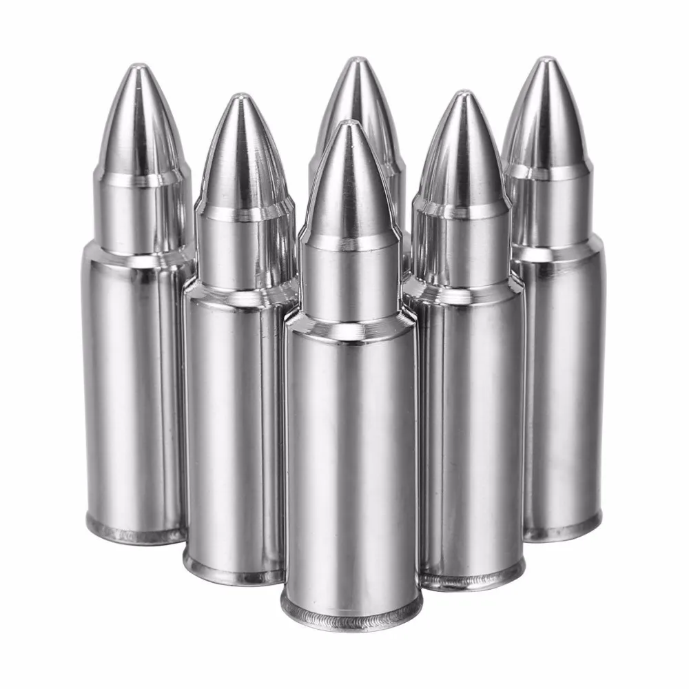 Stainless Steel Bullet Shaped Ice Cubes,Food-grade Build No Dilution ... Stainless Steel Bullet Shaped Ice Cubes,Food-grade Build No Dilution ...