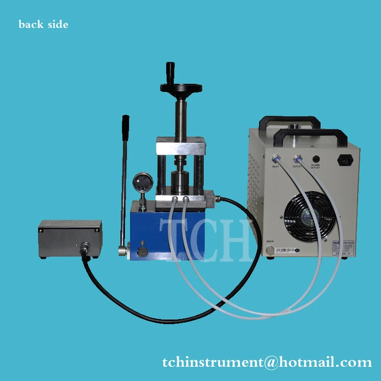 Laboratpry Hot Press Machine For Cylindrical Pellet Samples Powder ...