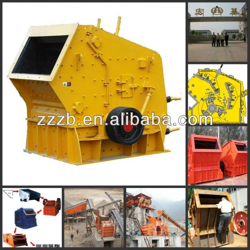 Low Cost Sintering Bauxite Single Rotor Impact Crusher