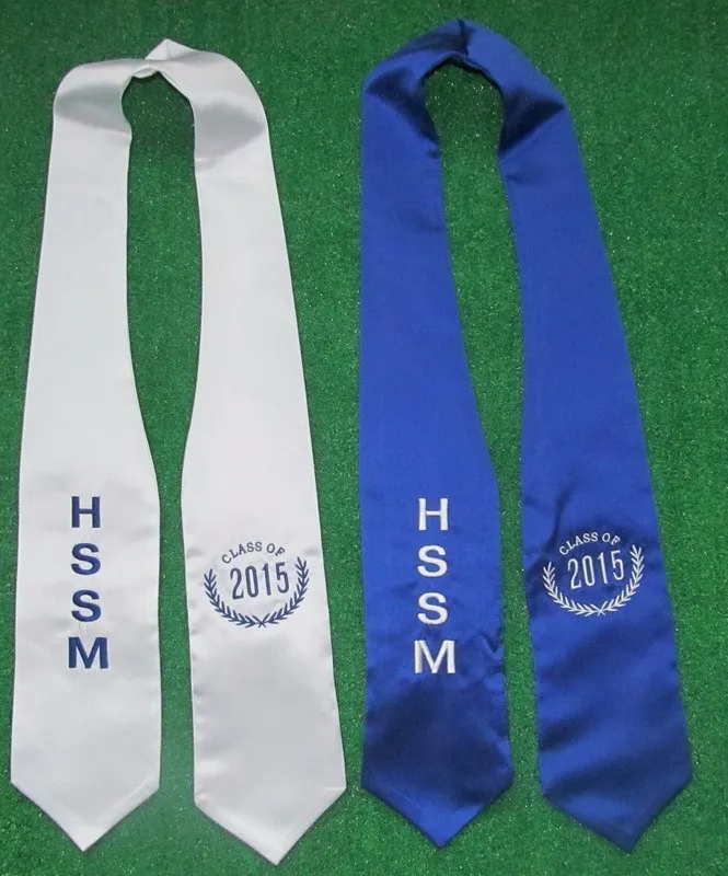 Personnalisé 100% Polyester Différents Types Écharpes De Diplomes - Buy ...