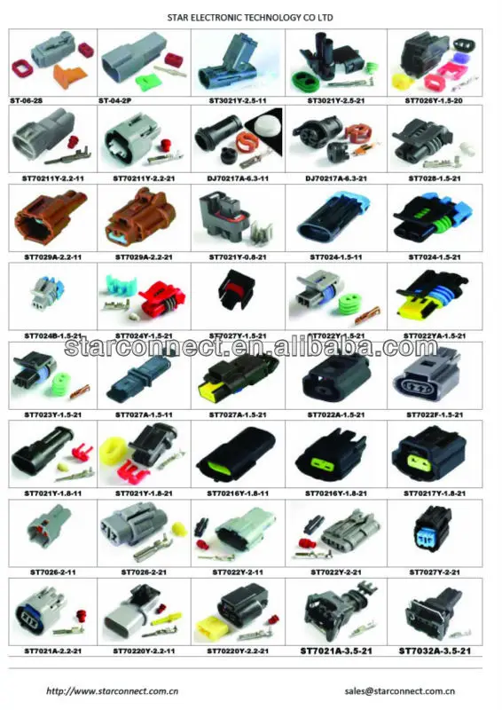 2 Pin Auto PA66 Connector - Reliable Automotive Connectors