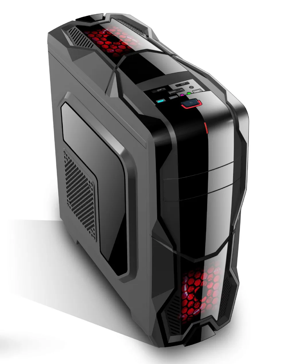 Unique Design Double Panels Multifunctional Gamer Pc Case /full Tower ...