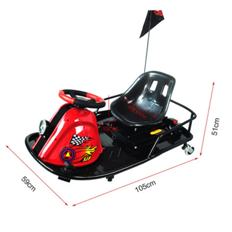 China Factory Directly Provide Kids And Adult Crazy Kart With Led Light ...