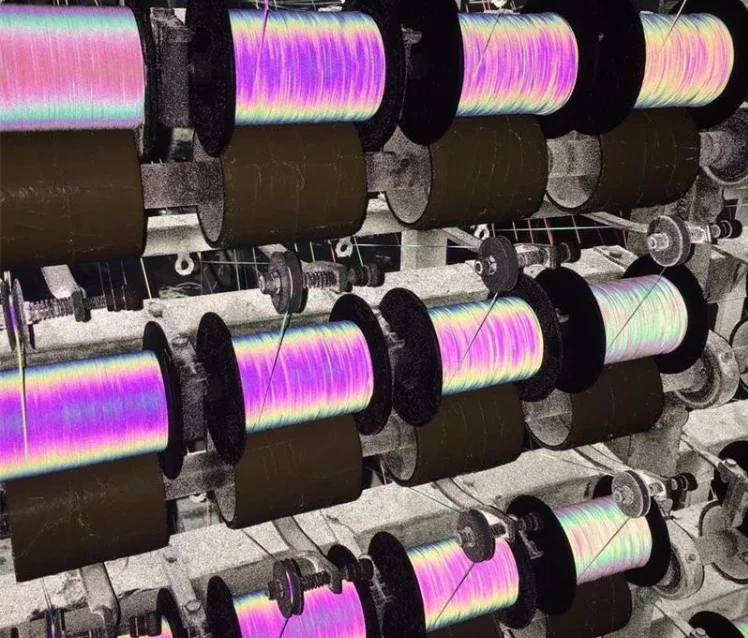 Red Reflective Double Twisted Yarn - Buy Red Reflective Double Twisted ...