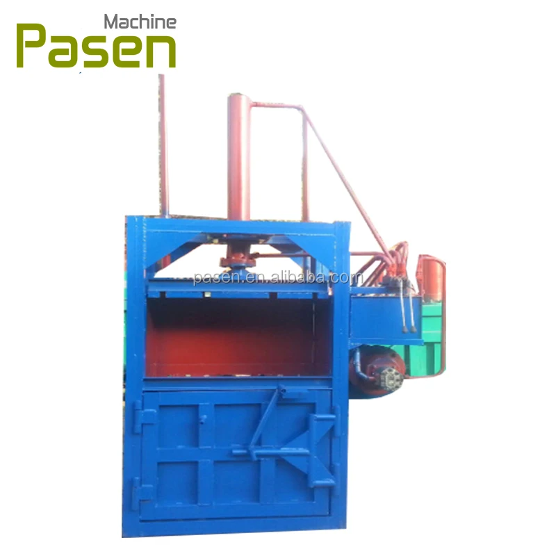 Vertical Hydraulic Packer Small Waste Carton Film Plastic Bottle ...