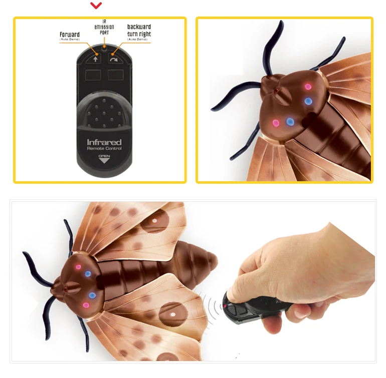 Remote Contr Toy Simulation Rc Flying Insects With Light - Buy Rc ...