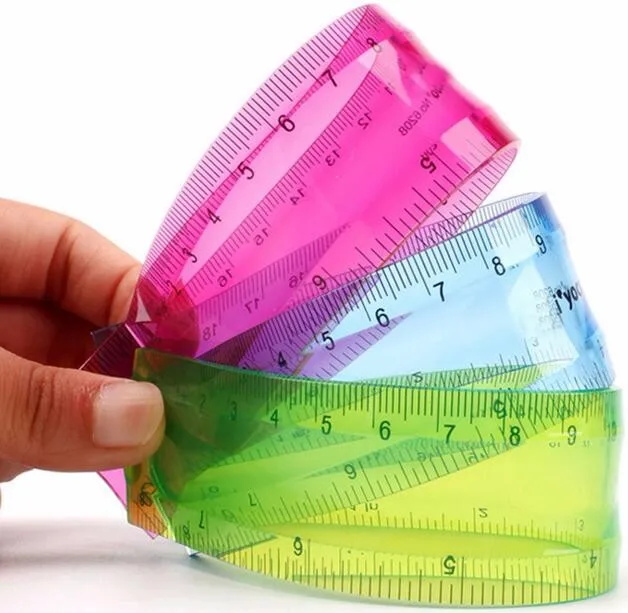12-inch 30cm Shatterproof Flexible Rulers Single Bendable Ruler - Buy ...