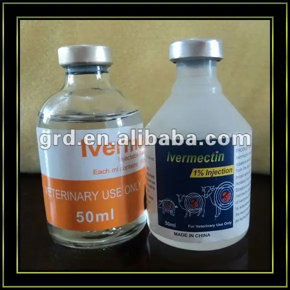 High Quality Ivermectin Injection 1% Poultry Medicine For Horses Cows Pigs Cattle 100ml - Buy ...
