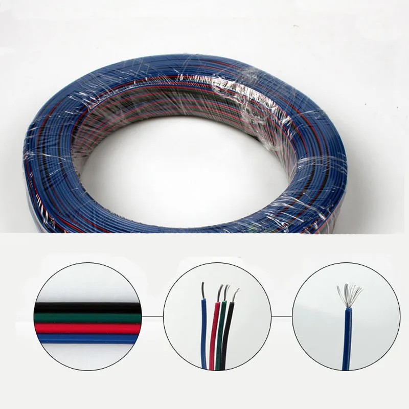 100m 4 Pin Rgb Connector 5 Pin Rgbw Cable Connector 2 Pin Extension ... 100m 4 Pin Rgb Connector 5 Pin Rgbw Cable Connector 2 Pin Extension ...