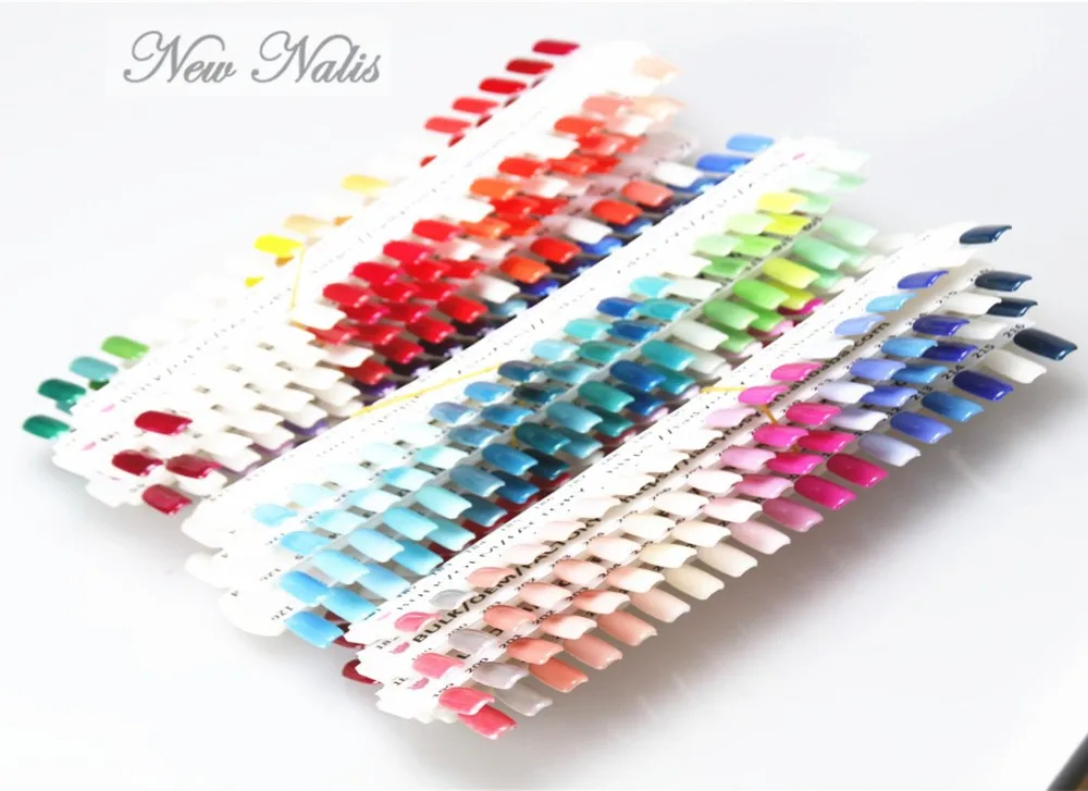 Nail Polish Display Board Plate Square Nail Color Swatches - Buy Color ...