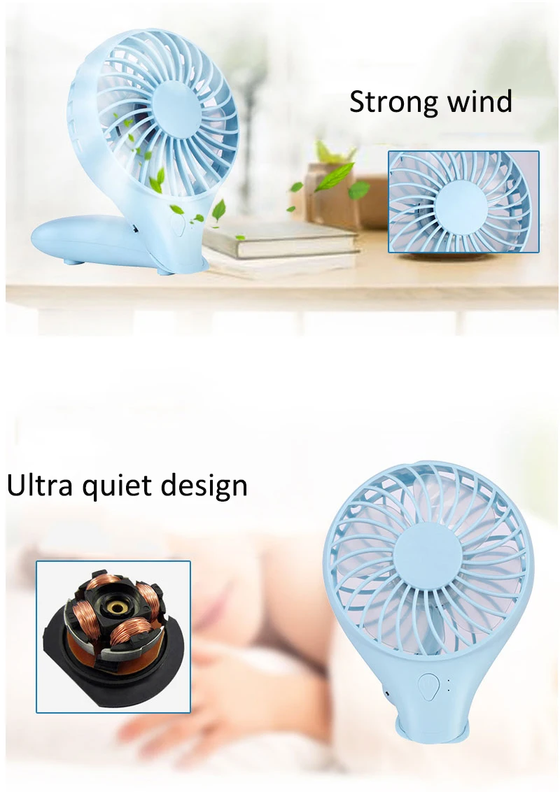 The Popular Cheap Collapsible Portable Power Fans Electric Mini Fan ...