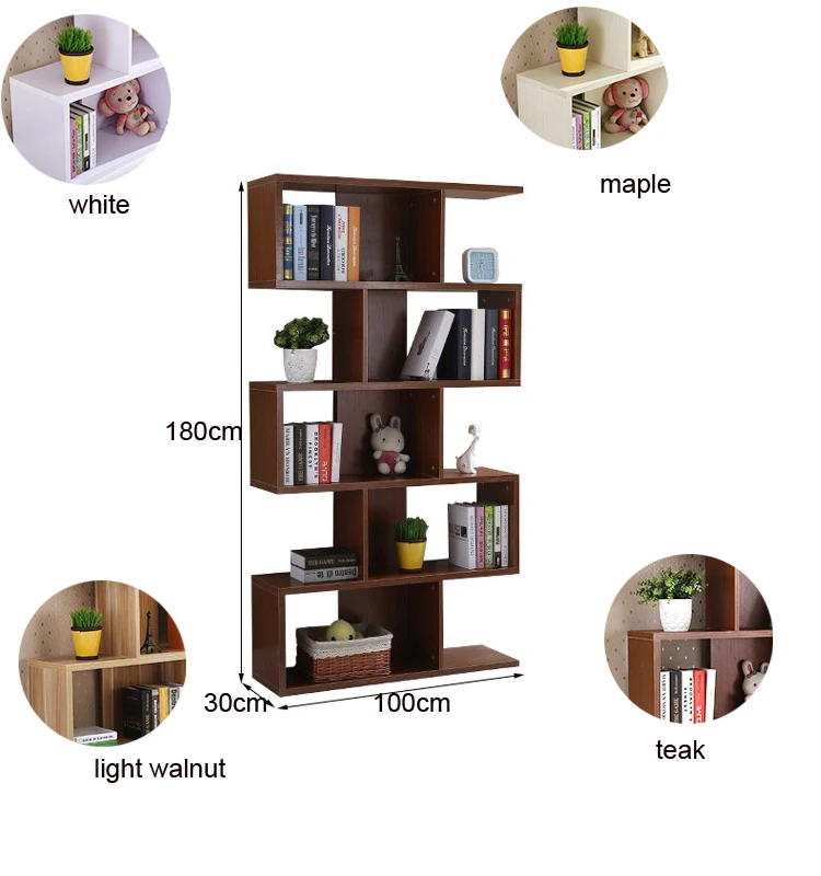 Modern Style Wooden Book Cabinet - Perfect for Home Decor