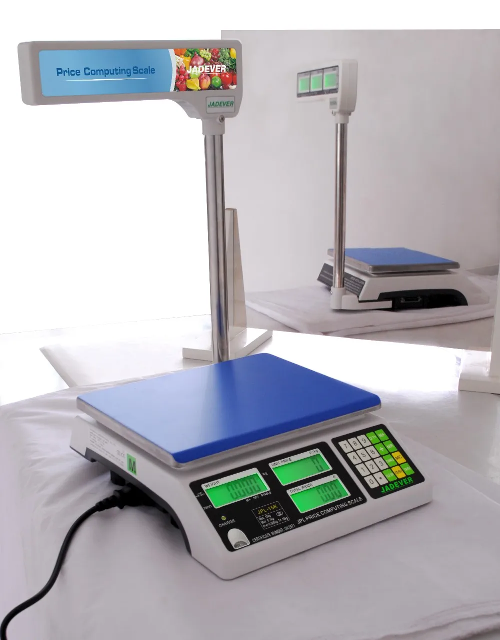 Jadever JPL-3K Digital Weighing Balance - OIML Approved