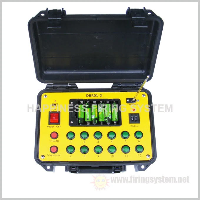 Happiness 24 Cues 500m Long Distance Wireless Remote Control Fireworks ...