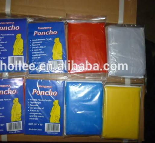 Pvc Poncho De Lluvia,Vinilo Lluvia Ponchos,Plástico Lluvia Cabo ...