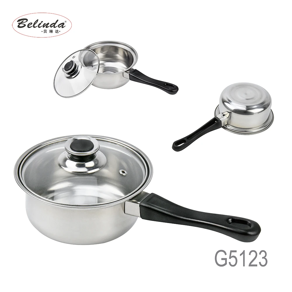 Bakelite Handle Stainless Steel Cooking Stock Pot 12pcs Cookware Set ...