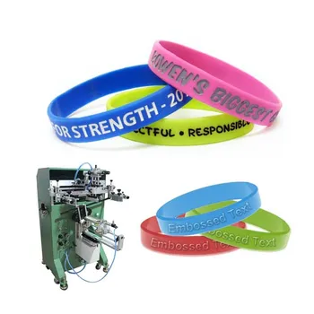 China Good Quality Rubber Silicone Wristband Printing Machine - Buy ...