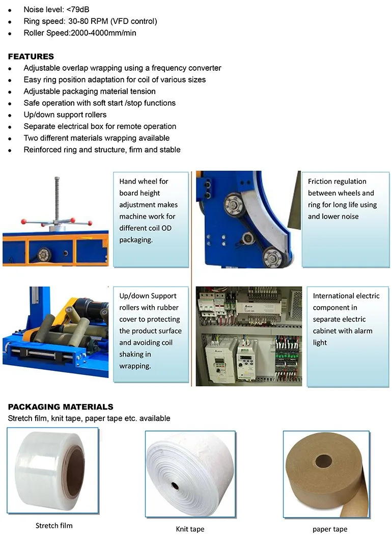 High Quality Automatic Overwrap Machine,Wire Bundle Wrap Packaging ...